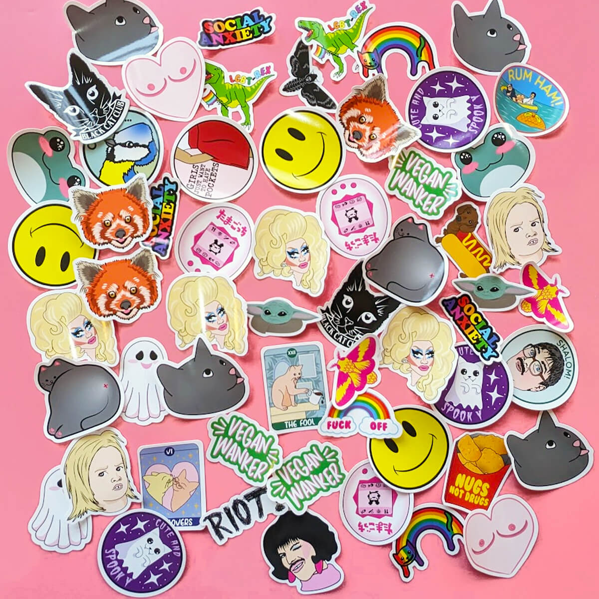 Cool Vinyl Stickers • Luna