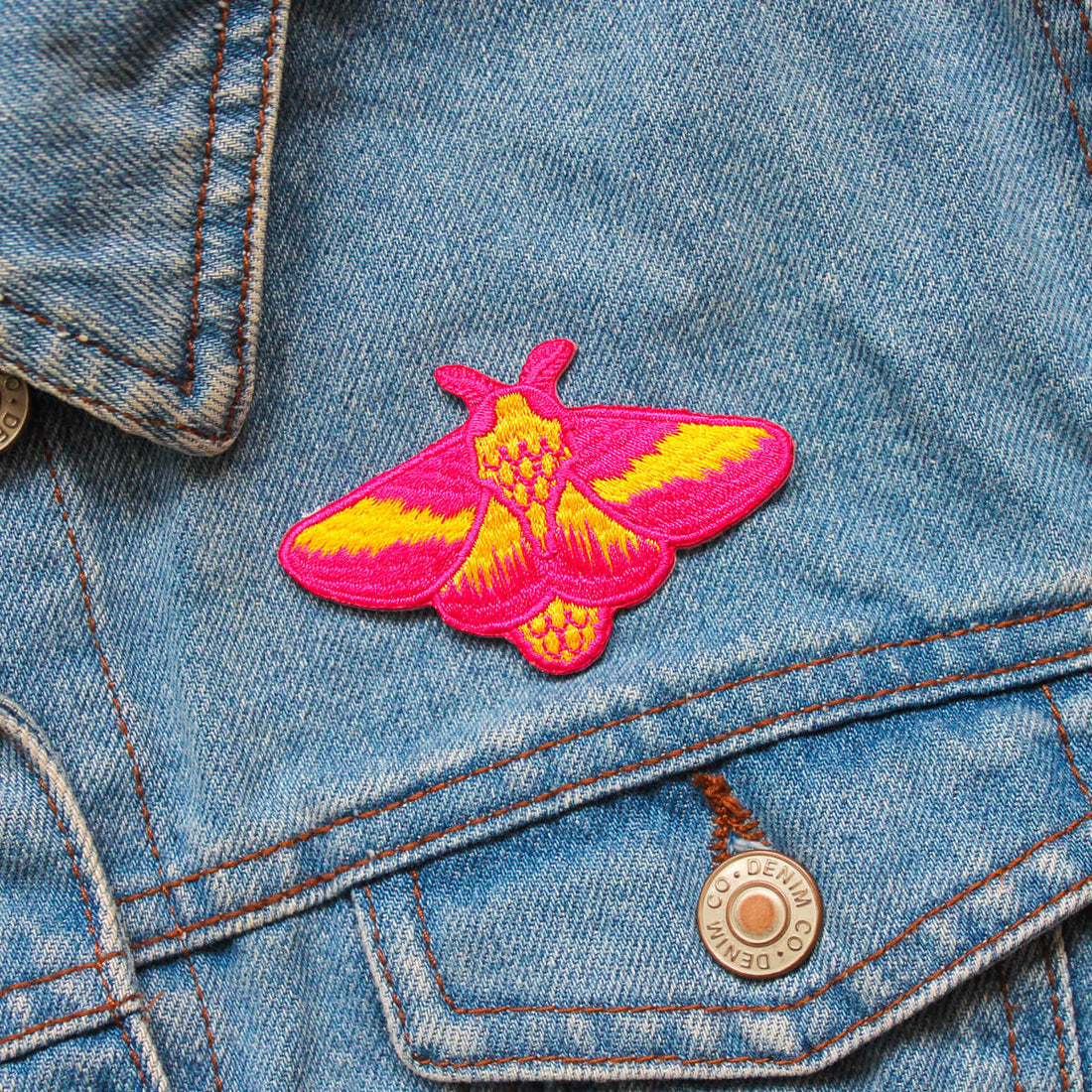 Rosy Maple Moth Patch | Luna